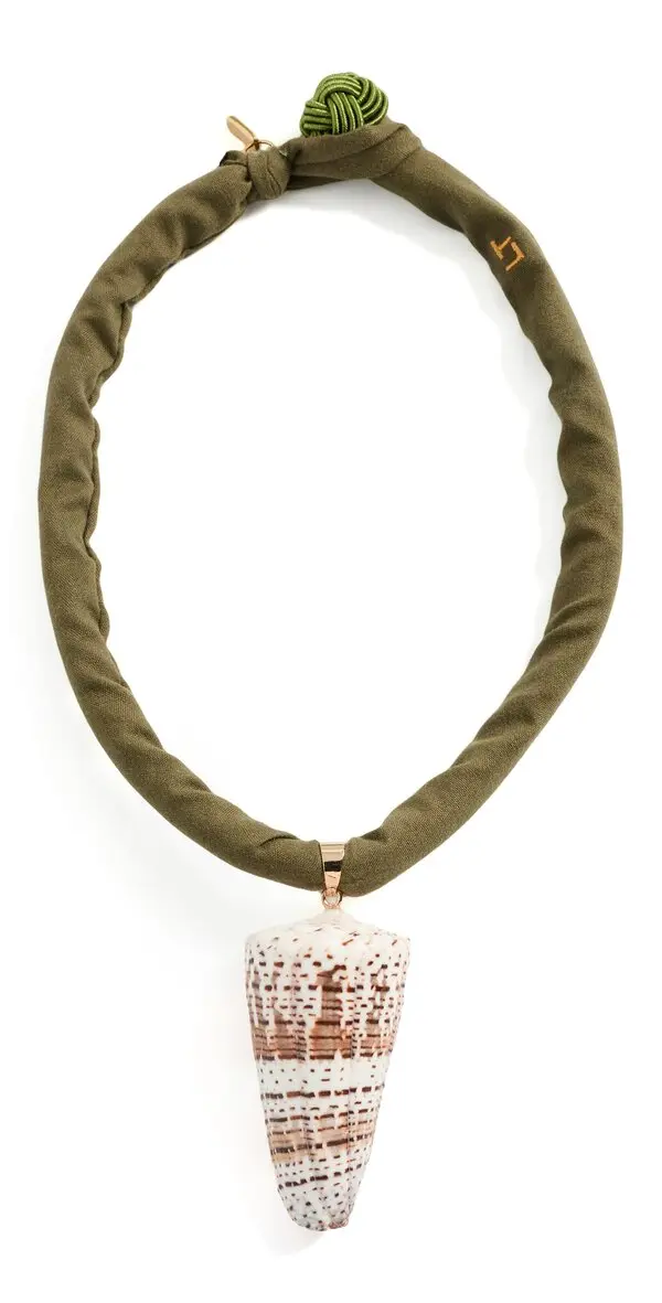 LOGAN TAY Cone Shell Necklace