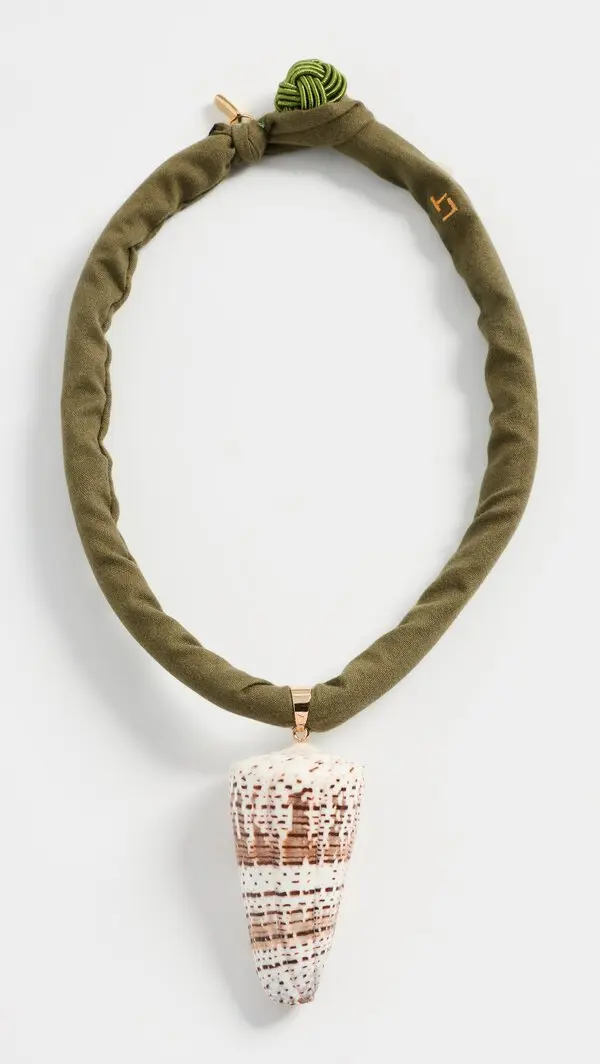 LOGAN TAY Cone Shell Necklace