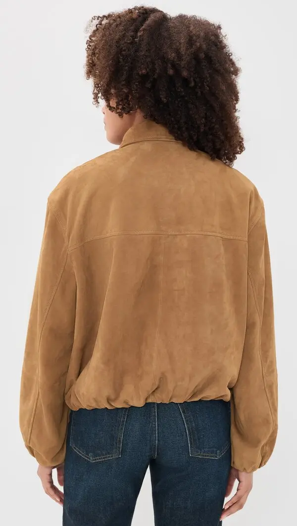 Joe's Jeans The Bella Suede Bomber Jacket