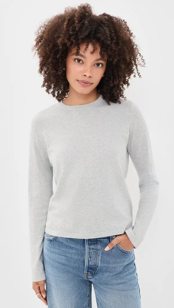 Rails Cotton Cashmere Long Sleeve Tee