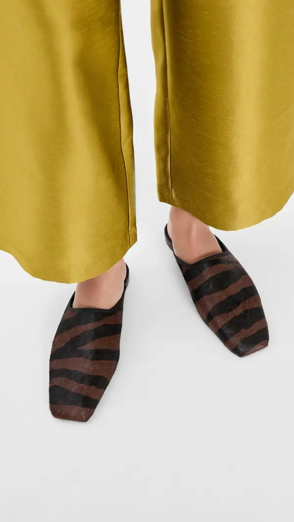 Vince Dakota Fur Mules