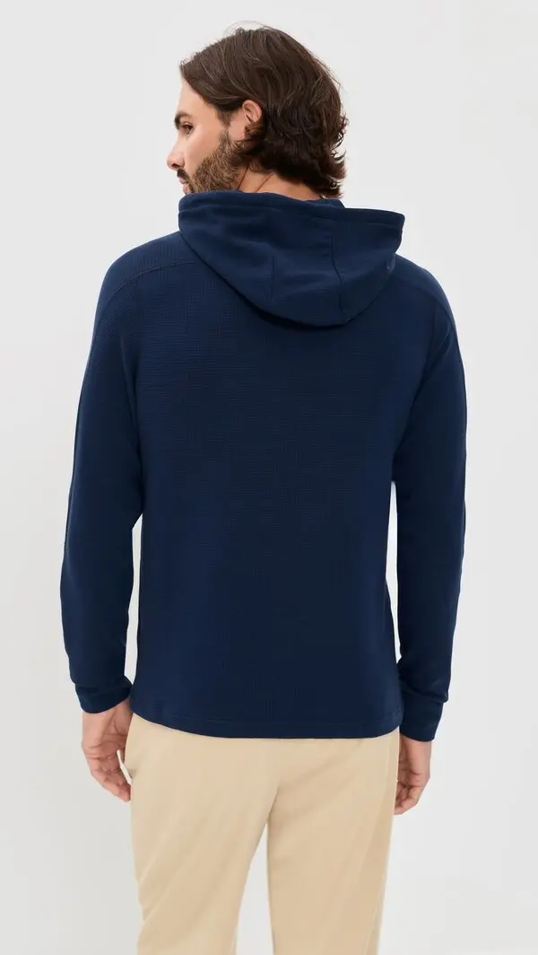 Rlx Ralph Lauren Long Sleeve Tech Waffle Knit Hoodie