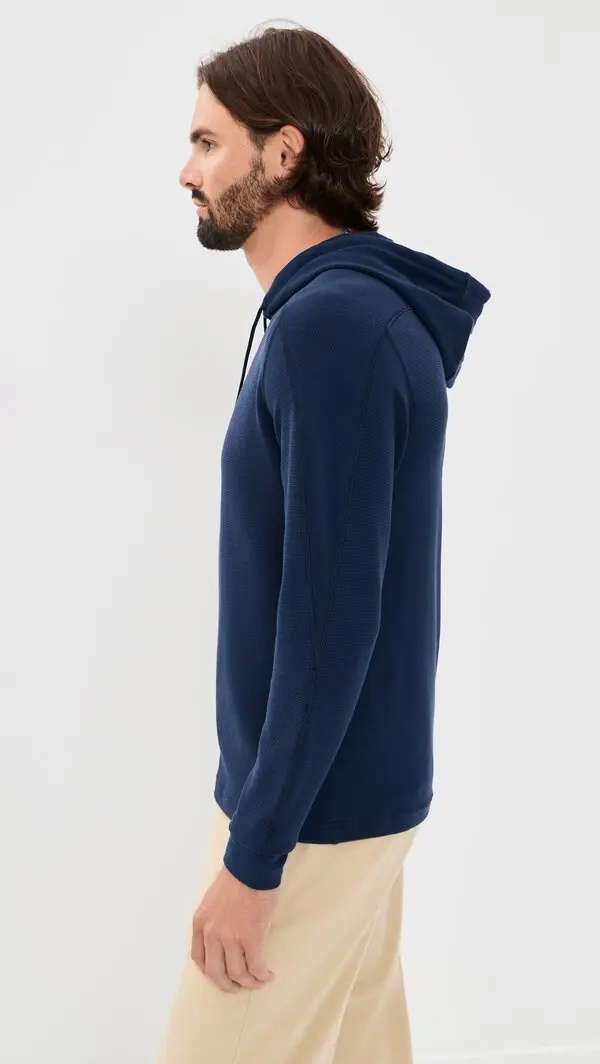 Rlx Ralph Lauren Long Sleeve Tech Waffle Knit Hoodie