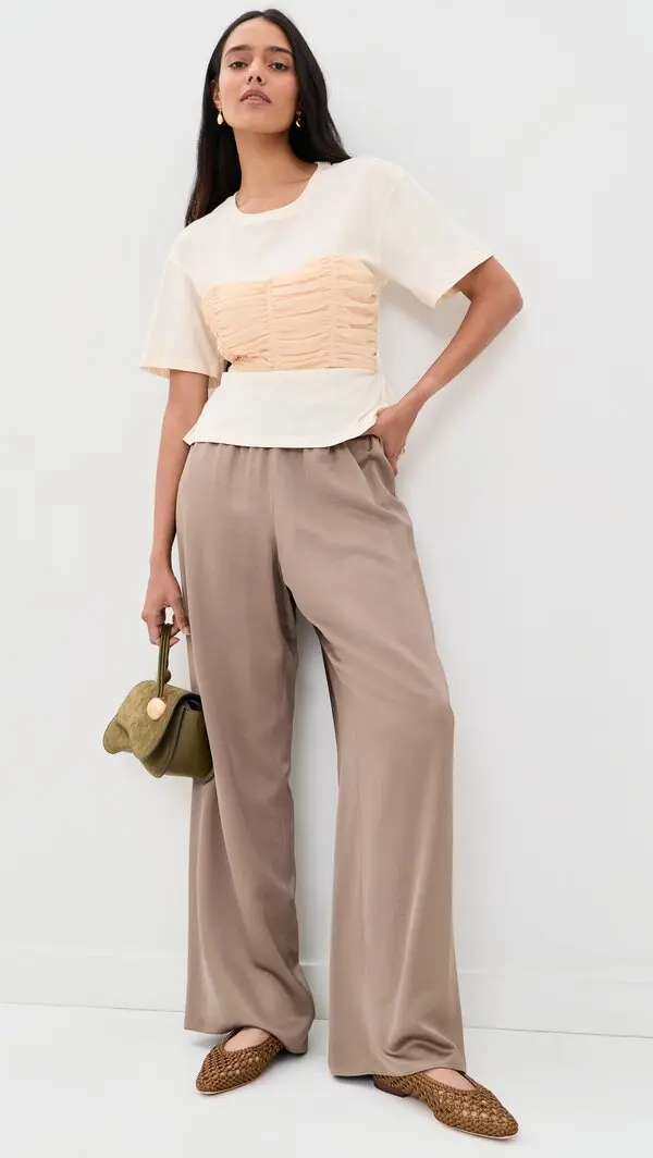 Ulla Johnson Mila Ss Cotton Top