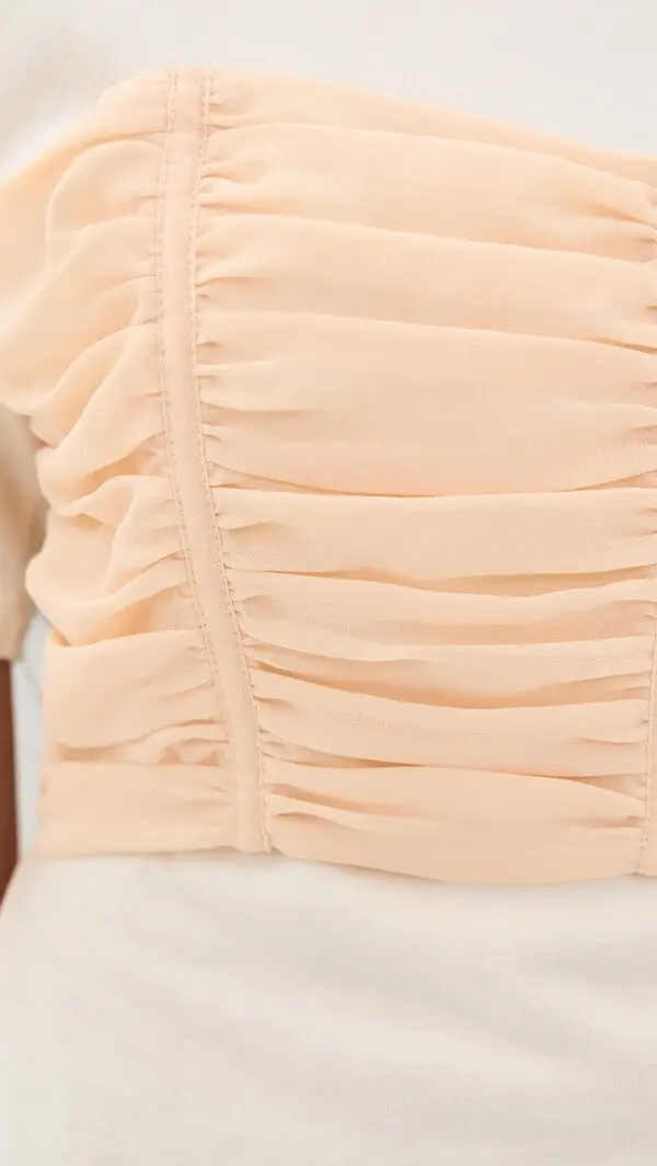 Ulla Johnson Mila Ss Cotton Top