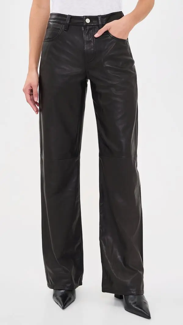 Staud Gus Leather Pants