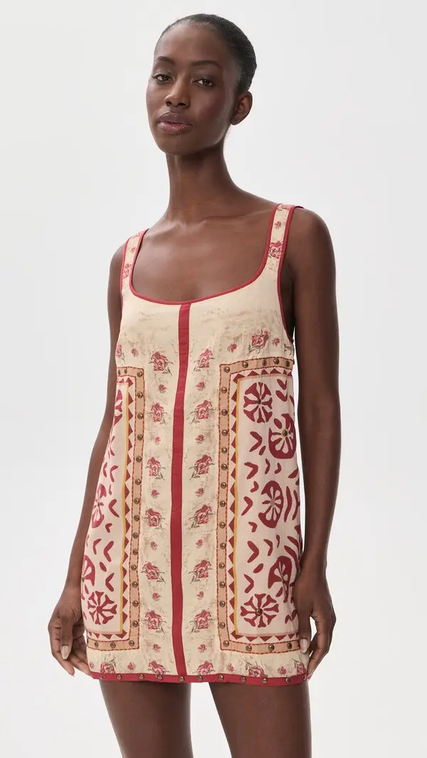 Free People Fleur Mini Shift Dress