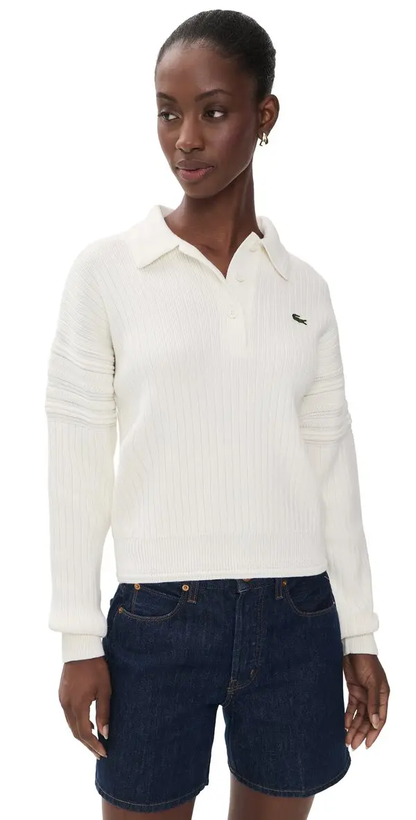 Lacoste Long Sleeve Polo Sweater