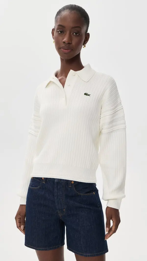 Lacoste Long Sleeve Polo Sweater