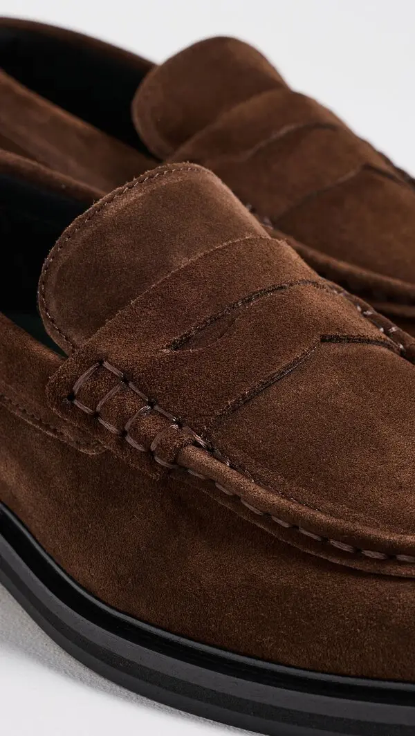 VINNY'S Lee Vale Suede Loafers