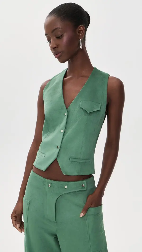 Alexis Aquila Faux Suede Vest