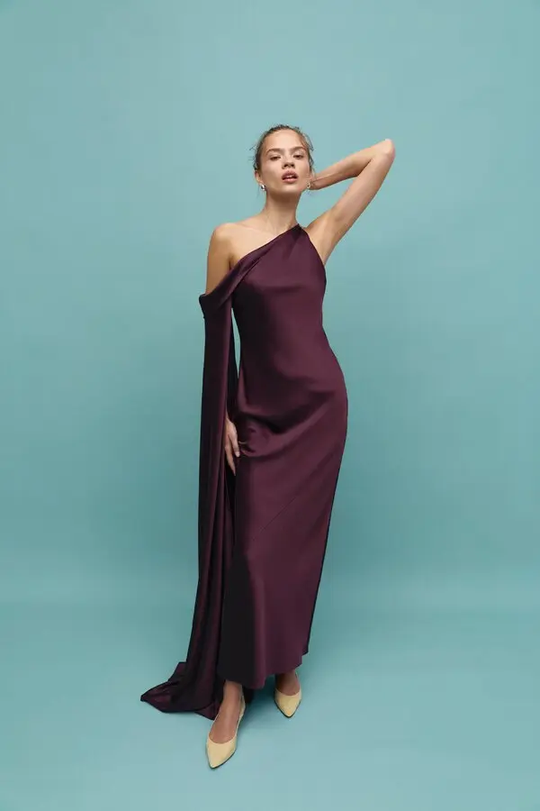 Significant Other Daira Long Sleeve Evening Gown