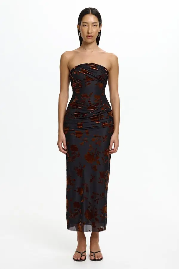 Significant Other Ceira Strapless Maxi Dress