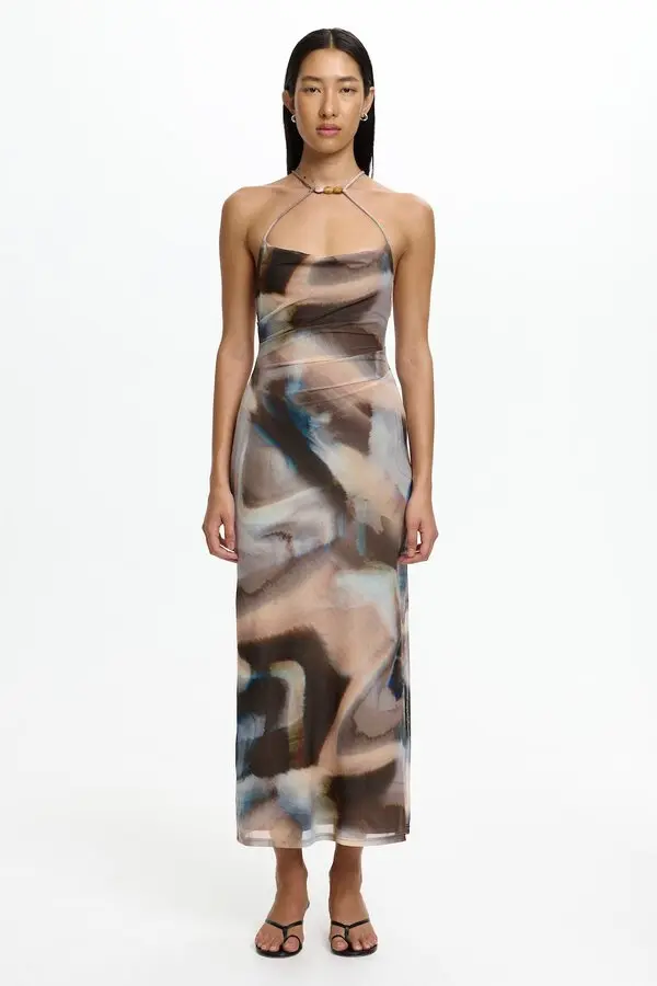 Significant Other Lex Mesh Dress