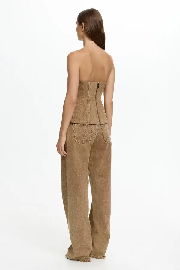 Significant Other Mirha Strapless Top