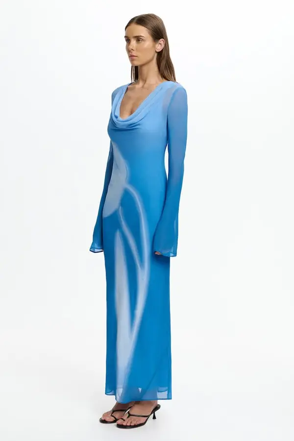 Significant Other Zhavia Long Sleeve Maxi Dress