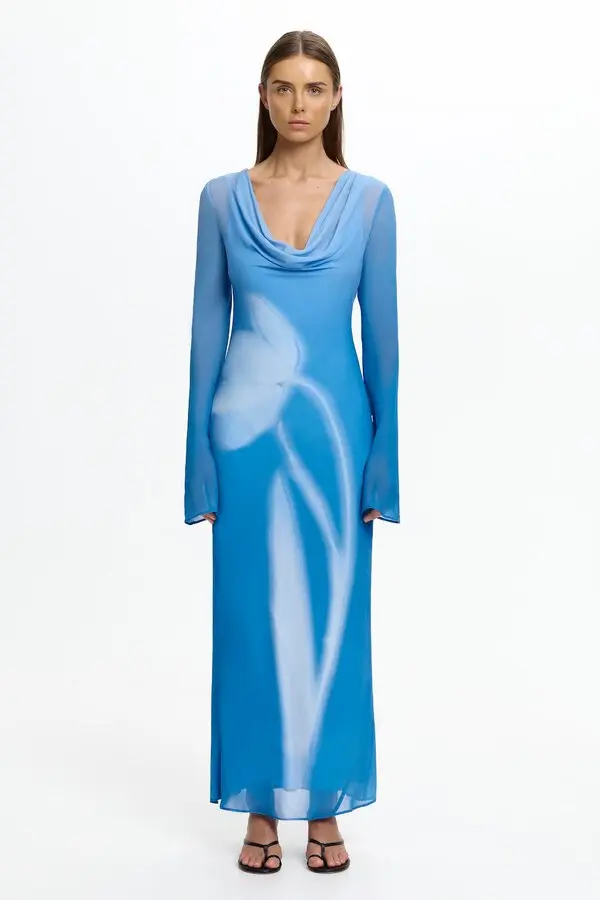 Significant Other Zhavia Long Sleeve Maxi Dress - Dancing Tulip