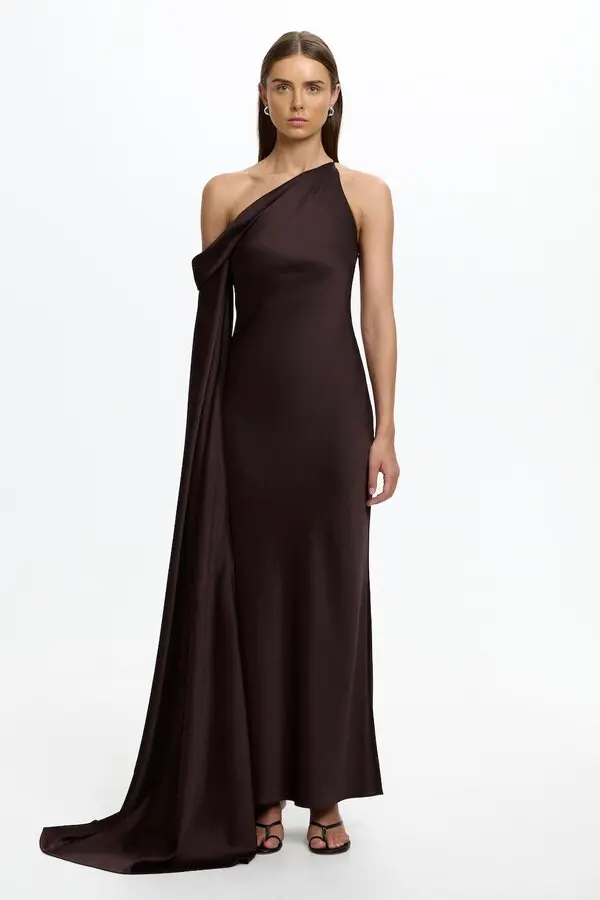 Significant Other Daira Long Sleeve Evening Gown