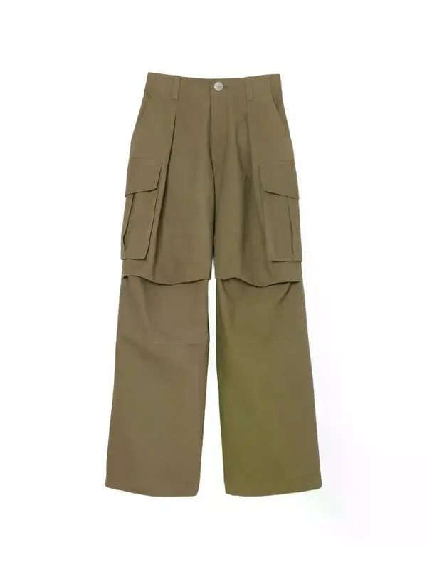 Marc Jacobs Oversized Cargo Pants - Green