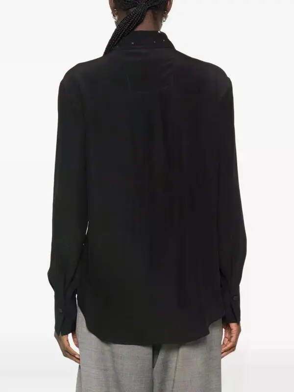 TRAME AUREE Crystal-embellished Frida Shirt