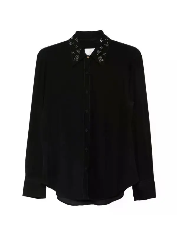 TRAME AUREE Crystal-embellished Frida Shirt