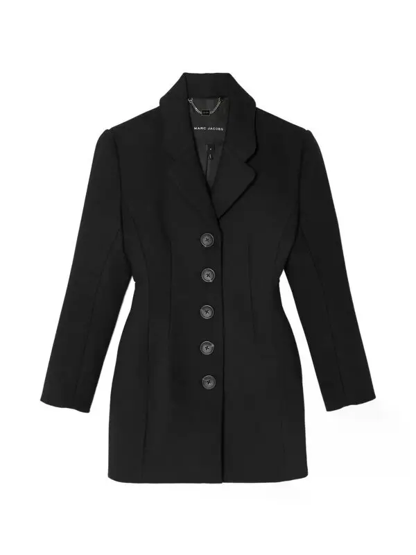Marc Jacobs Notched-lapel Button-up Mini Blazer Dress