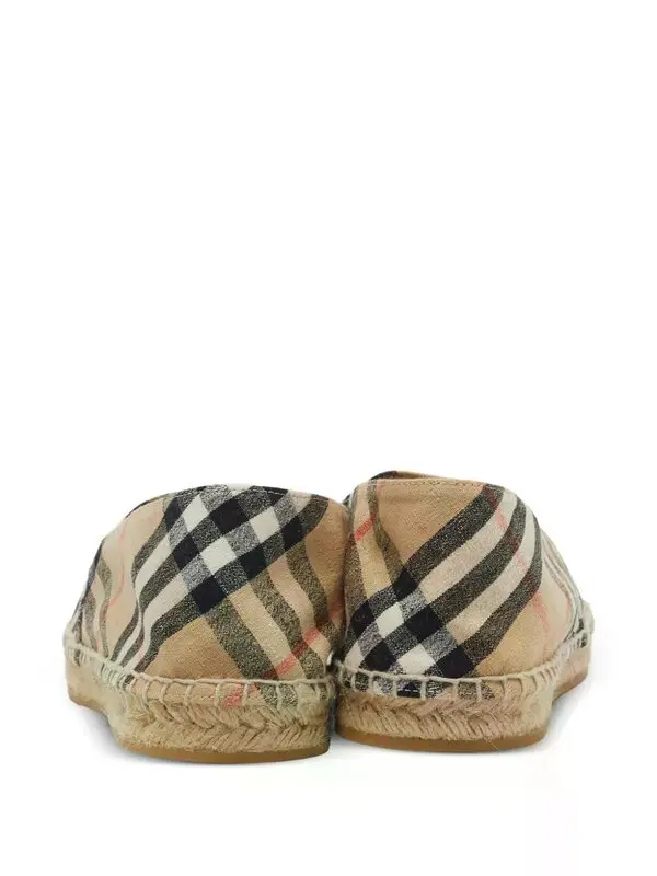 Burberry Check Mews Espadrilles