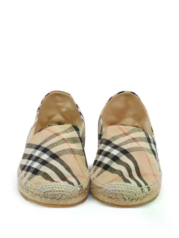 Burberry Check Mews Espadrilles