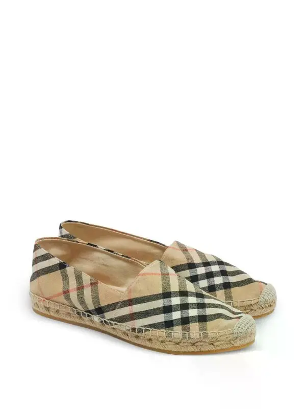 Burberry Check Mews Espadrilles