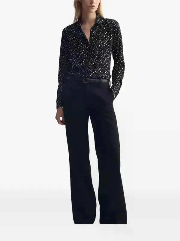 NILI LOTAN Gaia Star-print Shirt