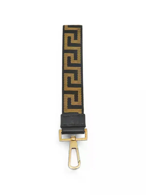 Versace Greca-canvas Key Holder