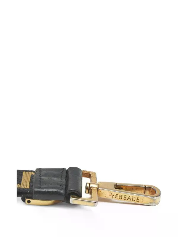 Versace Greca-canvas Key Holder