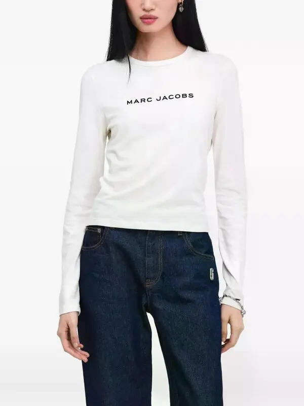 Marc Jacobs Bow-print Logo-print T-shirt