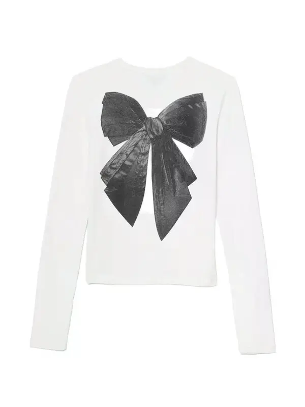 Marc Jacobs Bow-print Logo-print T-shirt