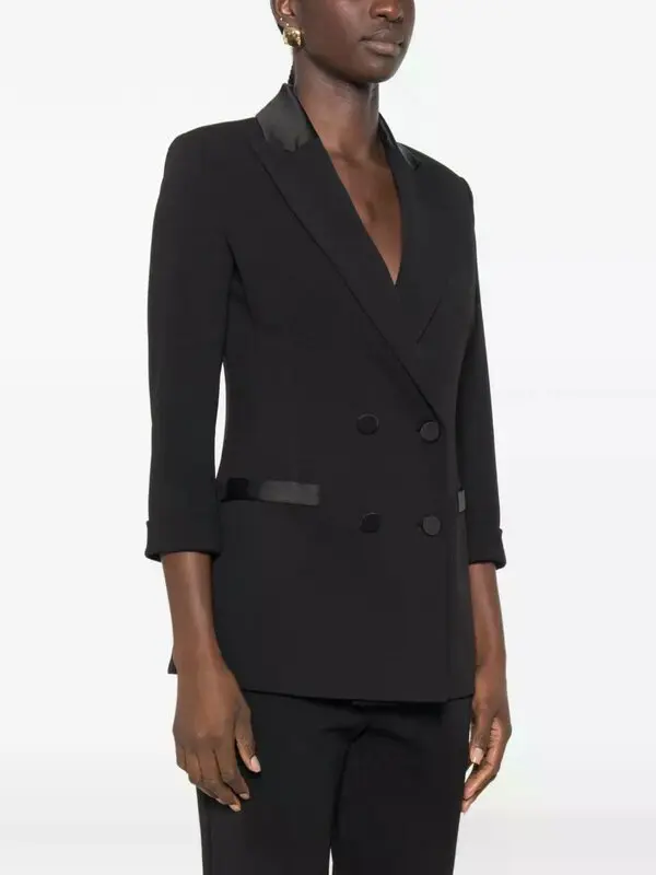 Imperial Double-breasted Peak-lapel Jacket