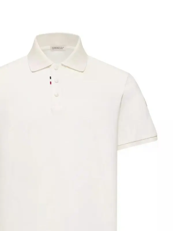 Moncler Logo Cotton-piquet Polo Shirt