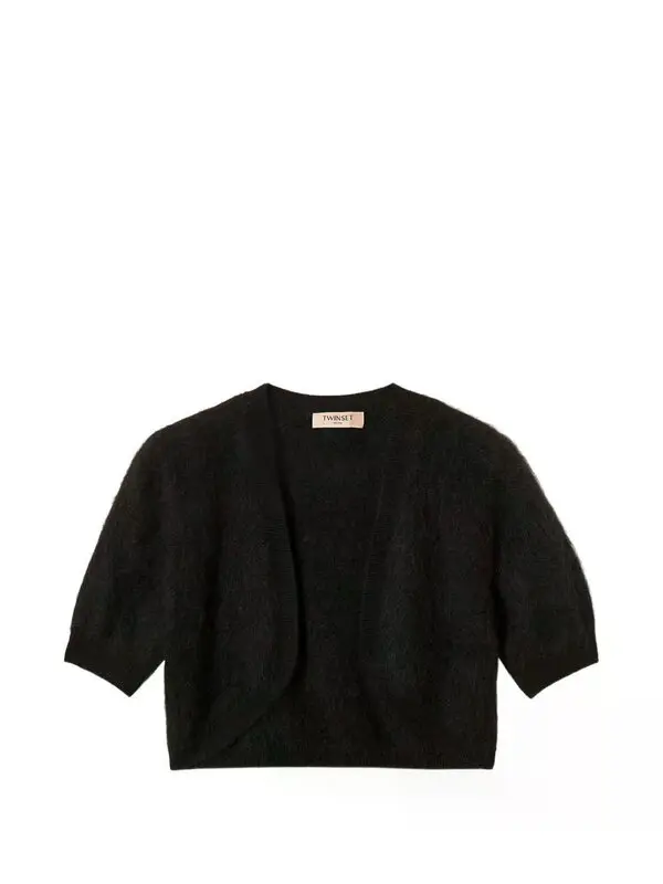 TWINSET Brushed Wool-blend Shrug