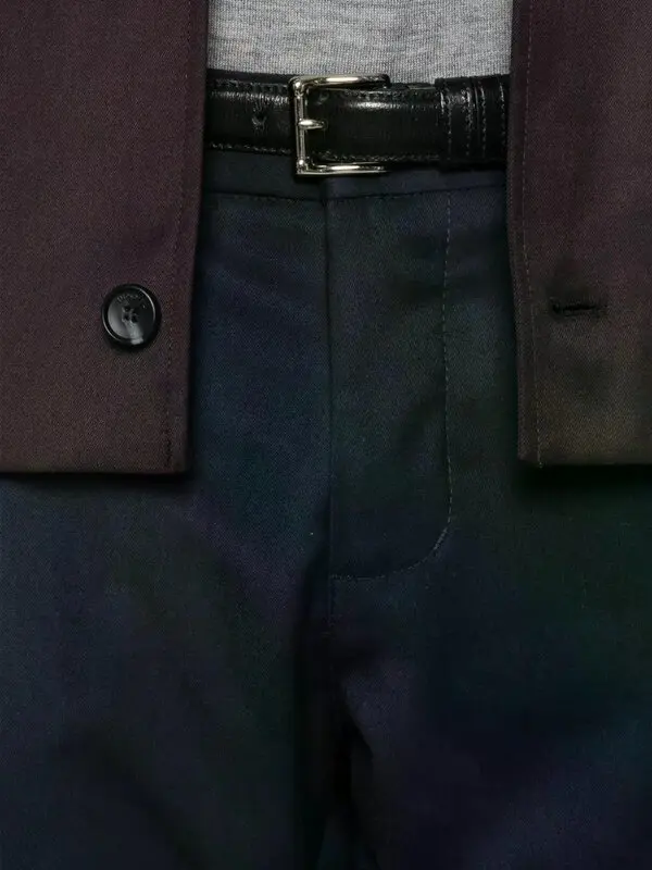 Imperial Straight-leg Turn-up Trousers
