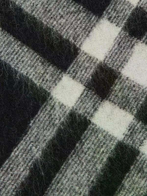 Burberry Cashmere Fringed Scarf