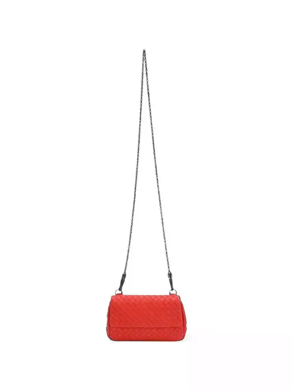 Bottega Veneta Mini Olimpia Shoulder Bag - Red
