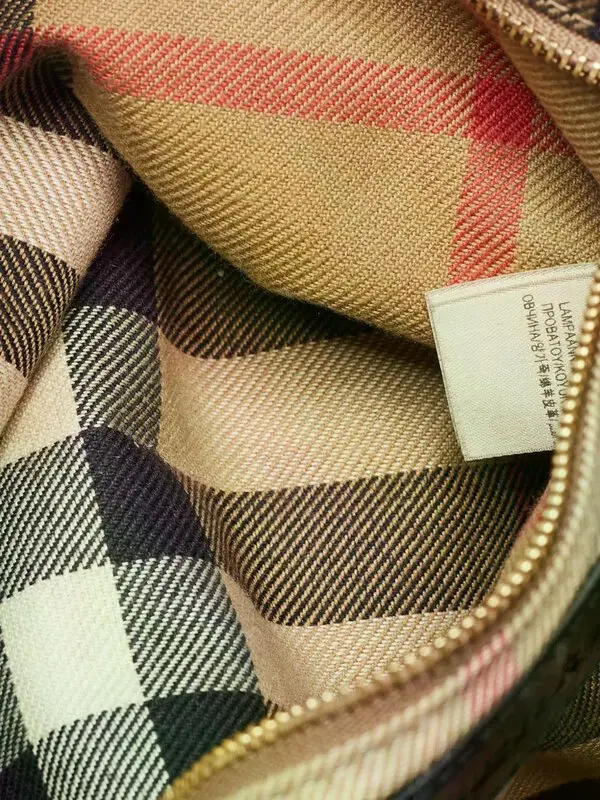 Burberry Leather Messenger Bag