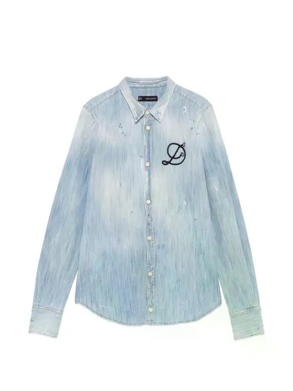Dsquared2 2000s Logo-patch Shirt