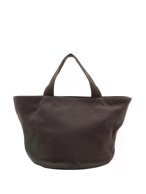 THE ROW 2010-2026 Canvas Sisal Tote Bag