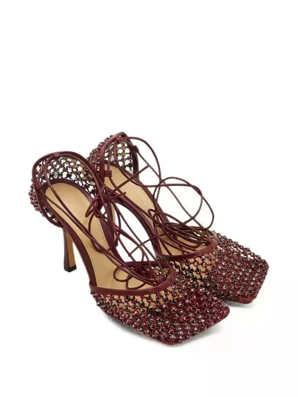Bottega Veneta Stretch Crystal-embellished Sandals