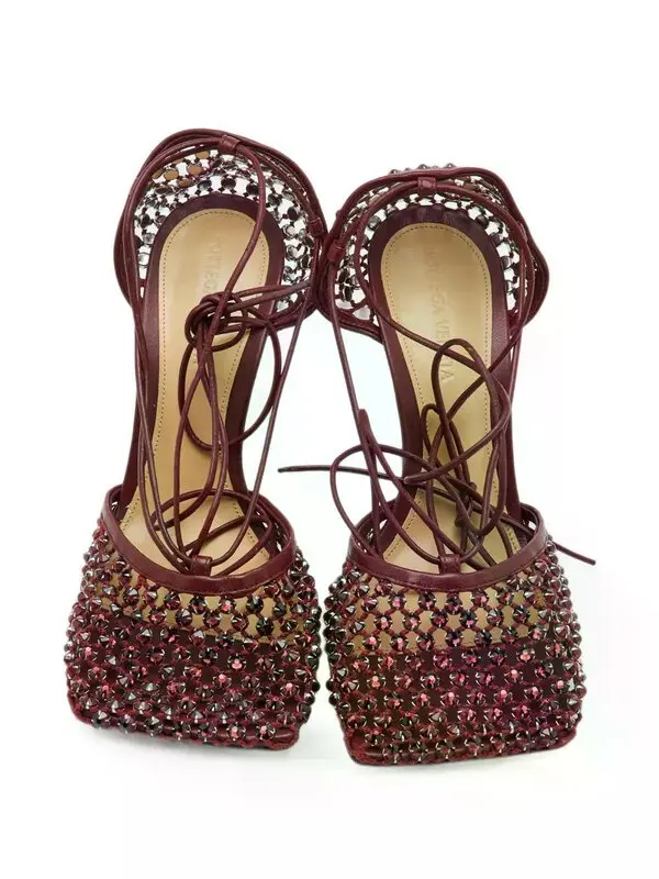 Bottega Veneta Stretch Crystal-embellished Sandals
