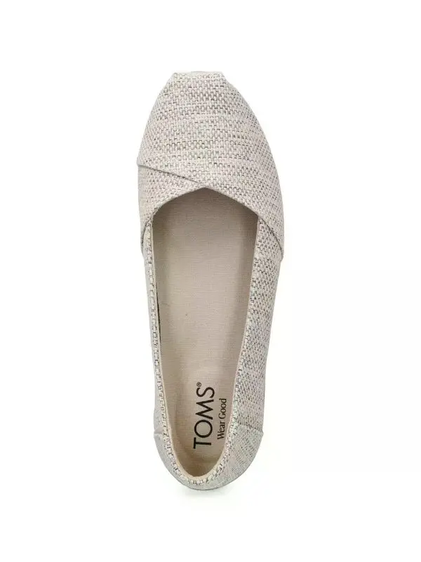 Toms Alpargata Square-toe Ballet Flats