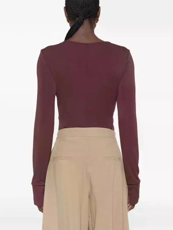 Imperial Twist-detail V-neck Bodie