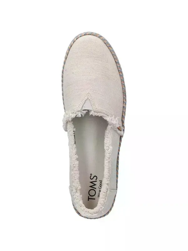 Toms Valencia Frayed Platform Espadrilles