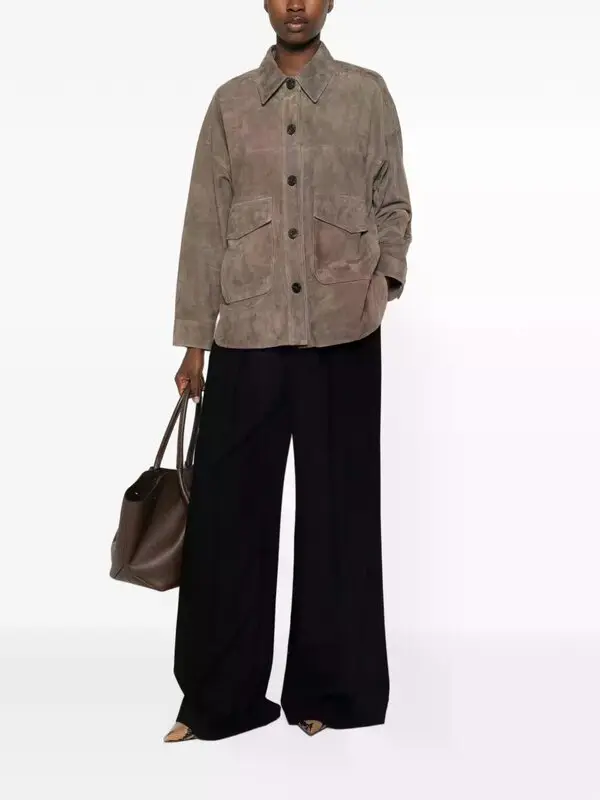 ARMA Kaylee Suede Leather Shirt