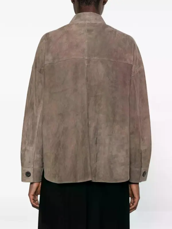 ARMA Kaylee Suede Leather Shirt